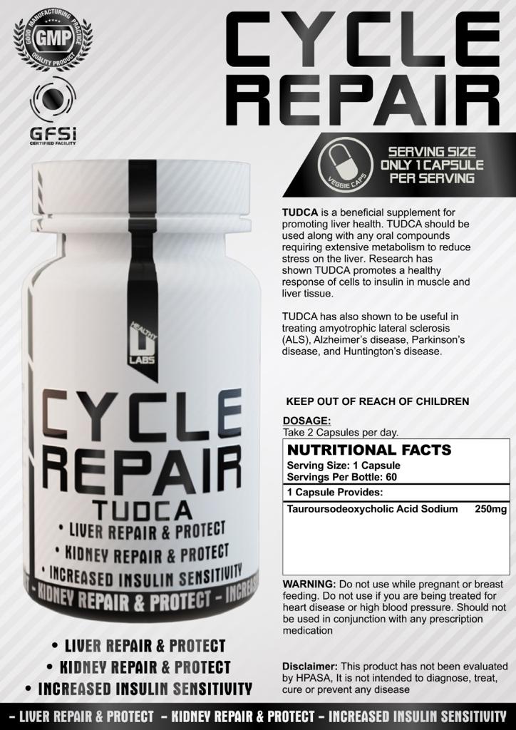 TUDCA Cycle repair ( organ repair ) | Anabolic Juice SA