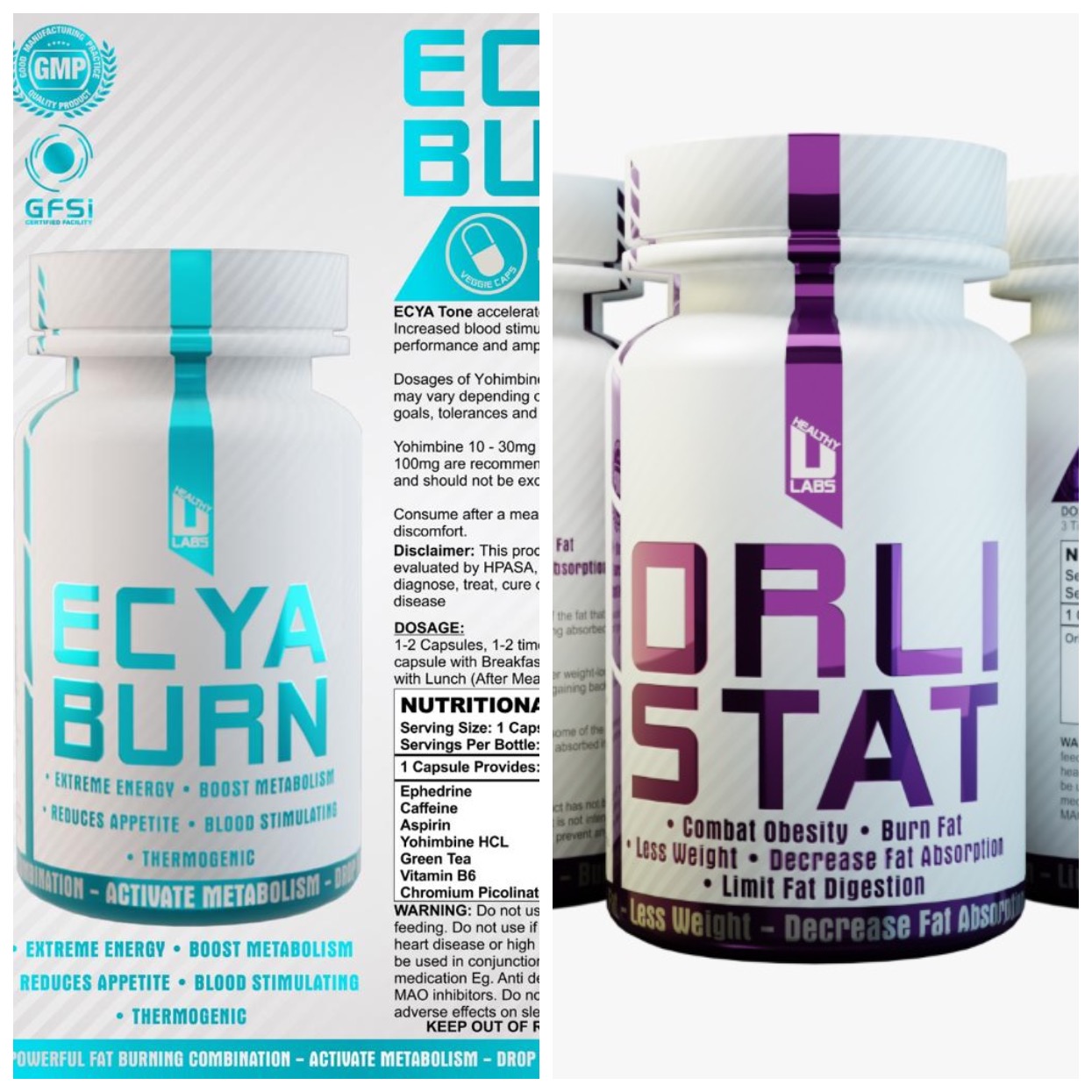 U LABS Fat burning combo | Anabolic Juice SA